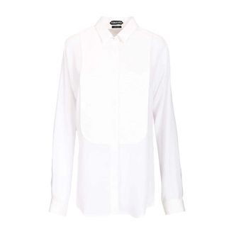 Tom Ford Damen, Blusen & Hemden, Wei&szlig;, SGr&ouml;&szlig;e