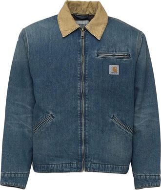 Carhartt Work in Progress OG Detroit Jacket - Homme - Vestes - Bleu - Taille: M