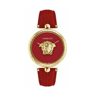 Versace Femme, Accessoires, Rouge, Taille: ONE Size Montre Palazzo