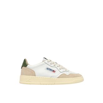 Autry Femme, Chaussures, Blanc, Taille: 37 EU Medalist Low