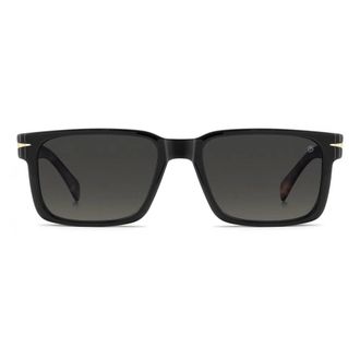 Eyewear by David Beckham Lunettes de soleil rectangulaires - Homme - Accessoires - Brun - Taille: 55 MM
