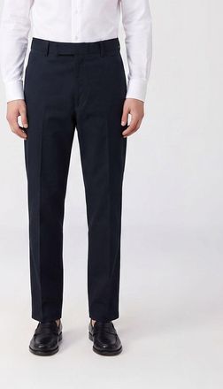 Thom Browne Ma&szlig;geschneiderte Slim-Fit-Hose aus Baumwolle mit mittlerer Leibh&ouml;he