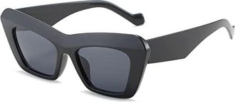 Generic Lunettes de soleil rétro hip-hop oeil de chat pour hommes et femmes pare-soleil dextérieur (couleur : A, taille : moyen) 2026