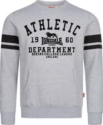 Lonsdale T-Shirt Glespin Herren Rundhals Sweatshirt normale Passform