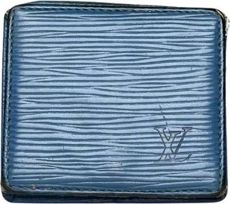 Louis Vuitton unisex, Pre-owned, Bleu, Taille: ONE Size Portefeuille Pre-owned