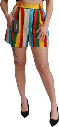 Dolce & Gabbana Damen, Shorts, Mehrfarbig, SGröße