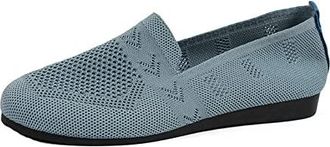 Generic Chaussure Femme Ete Chaussures Décontractées Sans Lacet Legere Basket Enfiler Elegante Respirante Décontractée AntidéRapantes Jogging Baskets pour Dia