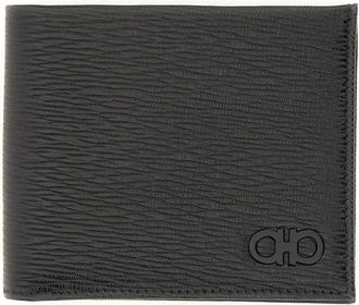 Ferragamo Gancini Wallet - Black