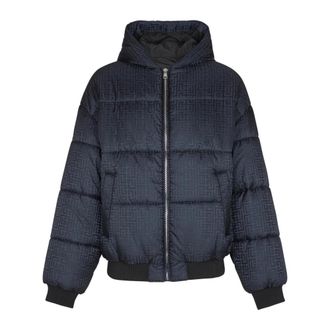 Balmain Cropped Padded Monogram Jacke - - Jackets - Herren - Schwarzk - S