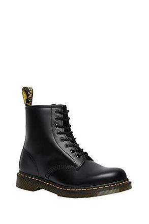 Dr. Martens 1460, Bottes Classiques mixte adulte, Noir (Noir Black Greasy) 40 EU