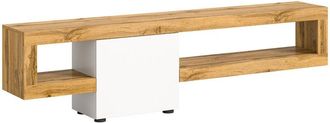 ebuy24 Ebuy24 - Loft Regalsystem 1 T&uuml;r 2 F&auml;cher wei&szlig;