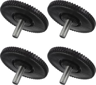 Cabilock 4 St&uuml;ck Pack Verstellbare M&ouml;belf&uuml;&szlig;e M10 mit Antivibrationspads rutschfest H&ouml;henverstellbare Nivellierf&uuml;&szlig;e f&uuml;r Heimtrainer Sofas Hartholzb&ouml;den