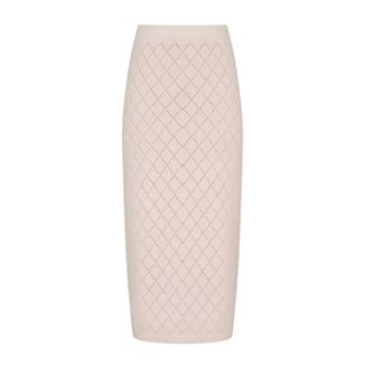 Zimmermann Femme, Jupes, Rose, Taille: 38 FR Illustration Midi Skirt