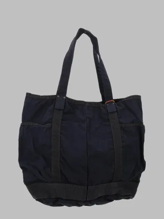 Porter-Yoshida & Co. Mens Tote Bag Crag Blue Cotton Nylon Handbags Hand