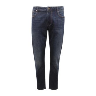 Armani Homme, Jeans, Bleu, Taille: W30 Slim Fit Pantalon Denim