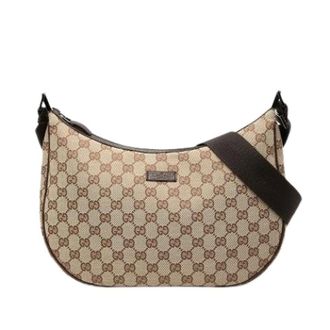 Gucci Sac bandouli&egrave;re Pre-owned en toile - Femme - Pre-owned - Beige - Taille: ONE Size