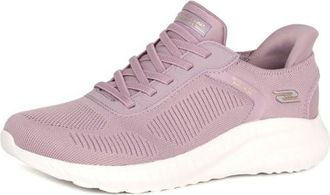 Skechers Femme Bobs Squad Chaos Current Muse Shopping-Feed;Mujer;Zapatillas-Bajas-Mujer, Lavender Textile, 38 EU