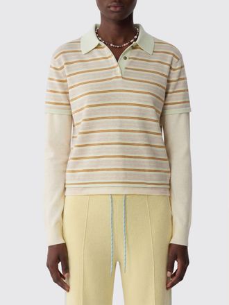 Guest In Residence Polo Femme couleur Lime