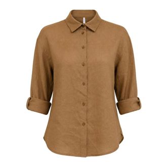 Imperial Damen, Blusen & Hemden, Braun, SGr&ouml;&szlig;e