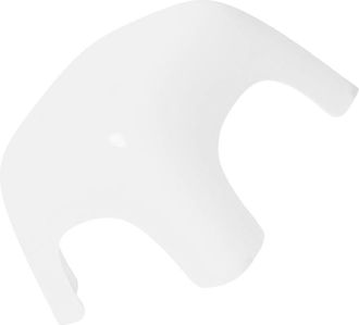 DOITOOL Rutschfester Kunststoff Tritthocker Badezimmertritt Toilettenhocker Kompakt Leicht Tragbar f&uuml;r Erwachsene Platzsparend Sicher f&uuml;r Zuhause und B&uuml;ro