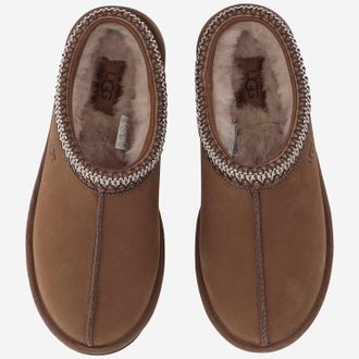 UGG Womens Tasman Mules Brown Suede