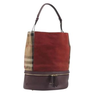 Burberry Sac bandouli&egrave;re vintage en toile Pre-owned - Femme - Pre-owned - Multicolore - Taille: ONE Size