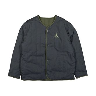 Nike Jordan Homme, Sport, Gris, Taille: XL Flight Heritage Reversible Liner Jacket