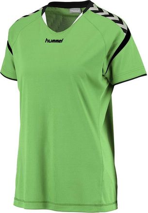 Hummel Damen Trikot AUTH Charge SS Poly Jersey WO, Green Gecko, L, 0036786595L