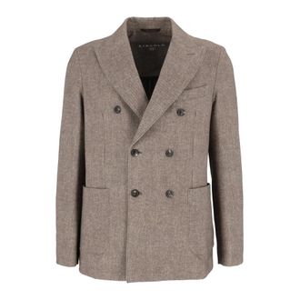 Circolo 1901 Doppiopetto tasche applicate - Homme - Vestes - Brun - Taille: L