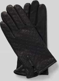 Joop Handschuhe aus Ziegenleder mit Riemen und Druckknopfverschluss