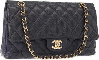 Chanel Sac bandouli&egrave;re vintage Pre-owned - Femme - Pre-owned - Bleu - Taille: ONE Size