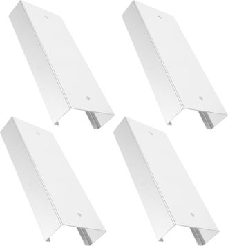 Pretyzoom 4 St&uuml;ck Teiliges Mason Jar Aufh&auml;ngeregal aus Unterbau H&auml;ngeregal f&uuml;r K&uuml;chenschr&auml;nke Stabiles Farmhouse Vorratsglas Regal zur Aufbewahrung von Einmachg