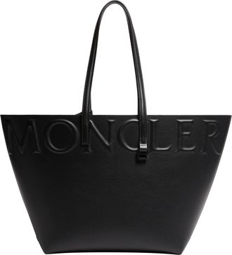 Moncler Moncler Very Small Tote Bag, Women, Black, Size: One Size