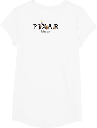 Disney 100 and Pixars Up Pixar Logo 100 Years of Wonder T-Shirt