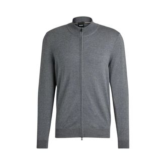 HUGO BOSS Balonso-L Cardigan - - Knitwear - Herren - Grau - 2XL