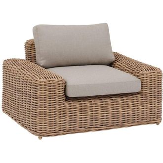 Hesperide Hesperide - Fauteuil de salon de jardin en r&eacute;sine tress&eacute;e Savinia
