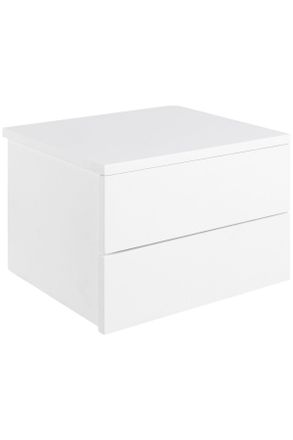 MID.YOU Mid.you Nachtschrank Actona Avignon, Wei&szlig;, Holzwerkstoff, 2 Schubladen, 37x25x32 cm, Reach, Schlafzimmer, Nachttische