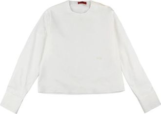 424 Homme, Tops, Blanc, Taille: XL Chemise moderne &agrave; manches longues