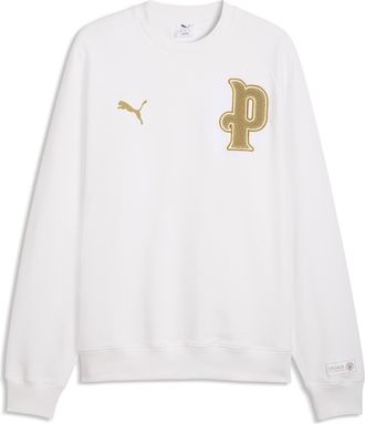 Puma Sweat ras du cou Manchester City 10th Anniversary Homme, Accessoires, Blanc, XXL