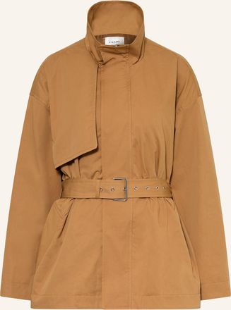 Frame Denim Frame Trench-Jacke The Short Field Trench gruen