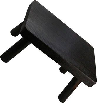 BESPORTBLE Sewroro Rechteckiger Japanischer Holzhocker aus Massivem Holz Kompakter Bodenhocker f&uuml;r Schlafzimmer und Erkerfenster Vielseitiger Teetisch und Tritth