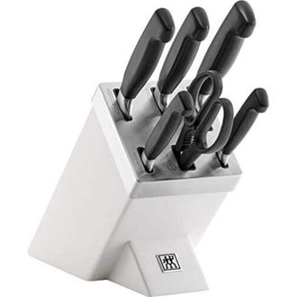 Zwilling Zwilling - Vier Sterne Messerblock 7-tlg. wei&szlig;