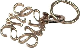 Loewe unisex, Pre-owned, Jaune, Taille: ONE Size Porte-cl&eacute;s Pre-owned Or Rose