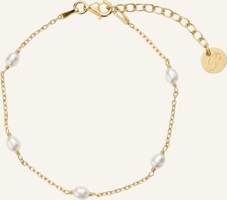 Pompidou Armb&auml;nder Elora Pearl By Glambou gold