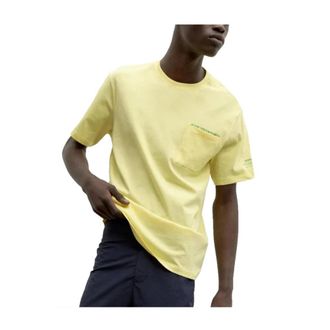 Ecoalf Salce T-Shirt - - Tops - Herren - Gelb - S