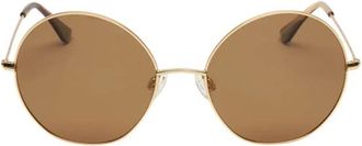 By Malene Birger Femme, Accessoires, Jaune, Taille: ONE Size Liyane Round Lunettes de soleil