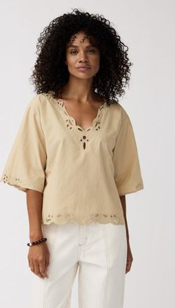 Alchemist Damen vegan Oberteil Aila Sand Beige