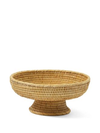 Cabana grand pr&eacute;sentoir &agrave; fruits Sabbia (22 cm x 11 cm) - Jaune