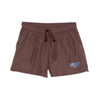 Moschino Homme, Maillots de bain, Brun, Taille: M Swim Shorts