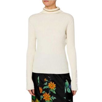 Paul Smith Rippstrick-Rollkragenpullover - - Knitwear - Damen - Beige - S